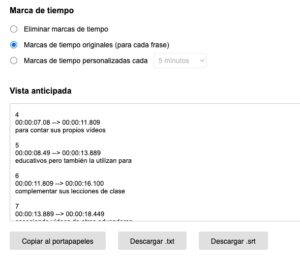 Cómo obtener el texto transcrito de un vídeo en Youtube