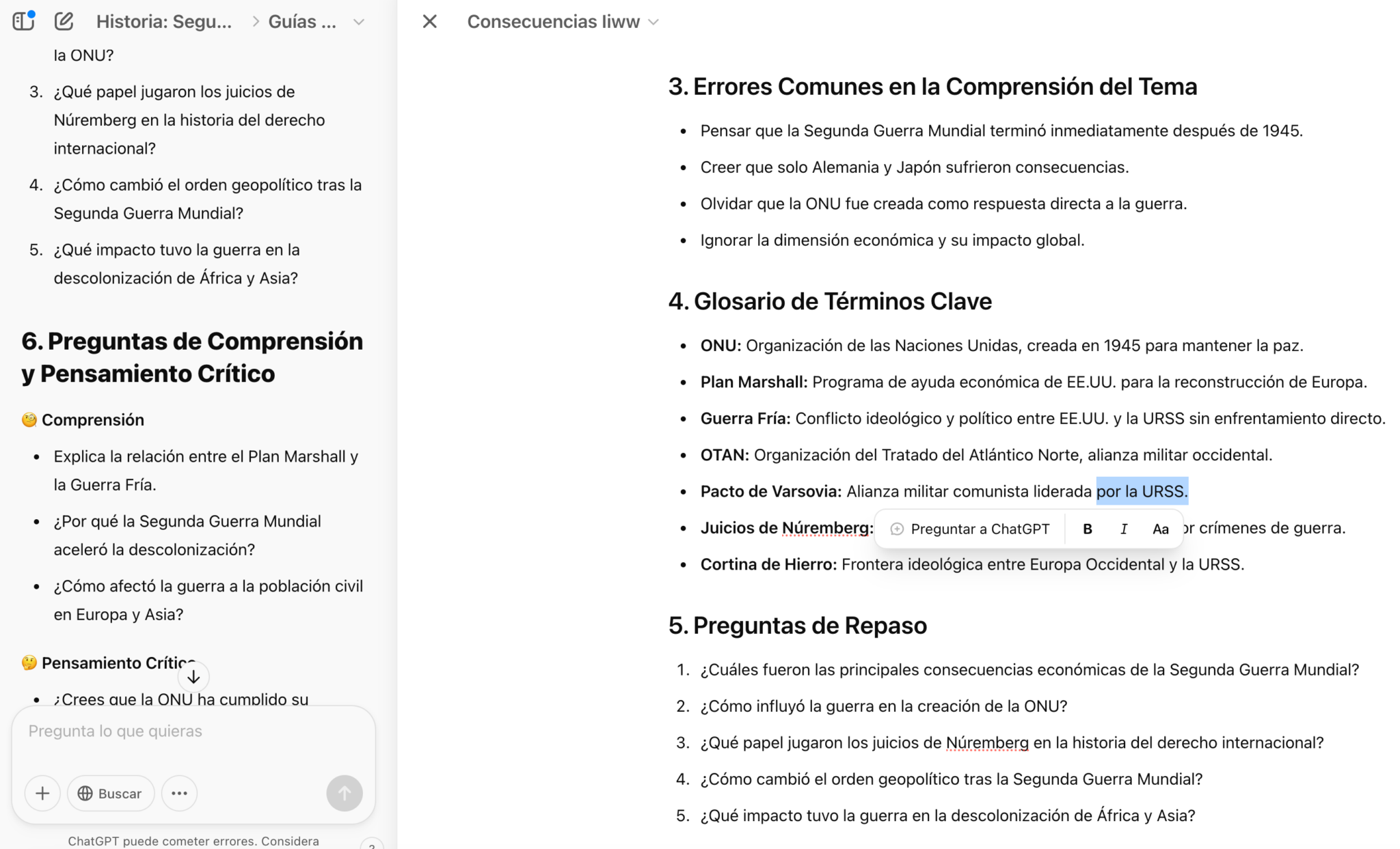 Proyectos en ChatGPT: Tu asistente personal para crear materiales adaptados sin duplicar esfuerzos